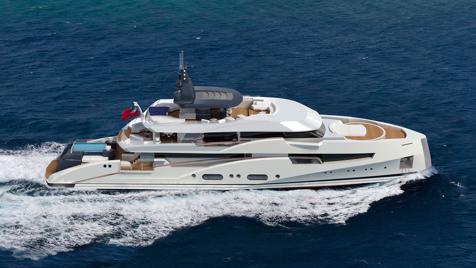 Frank Neubelt designs 46m Project Lay for Bilgin Yachts